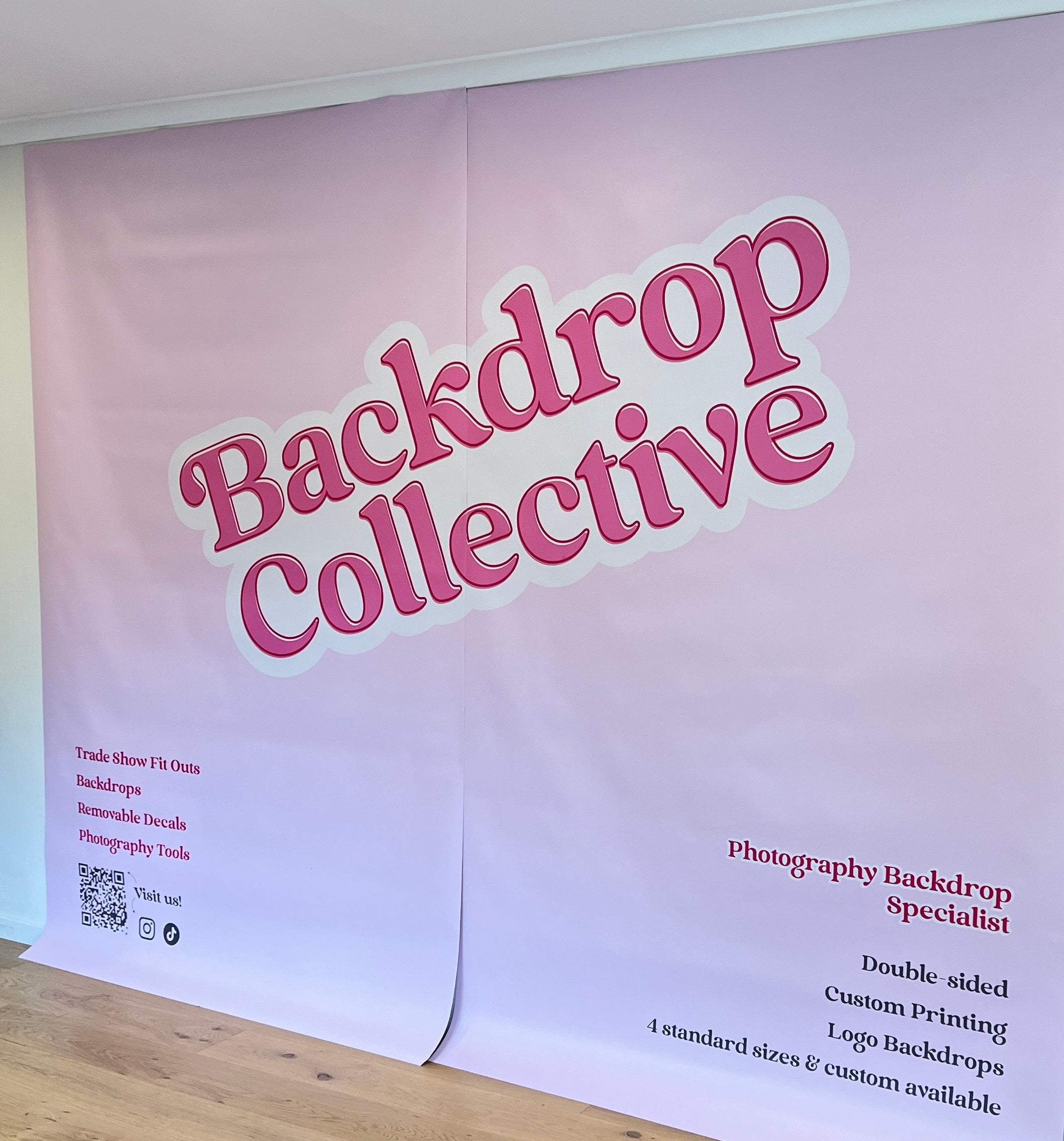Trade Show Instructions – Backdrop Collective