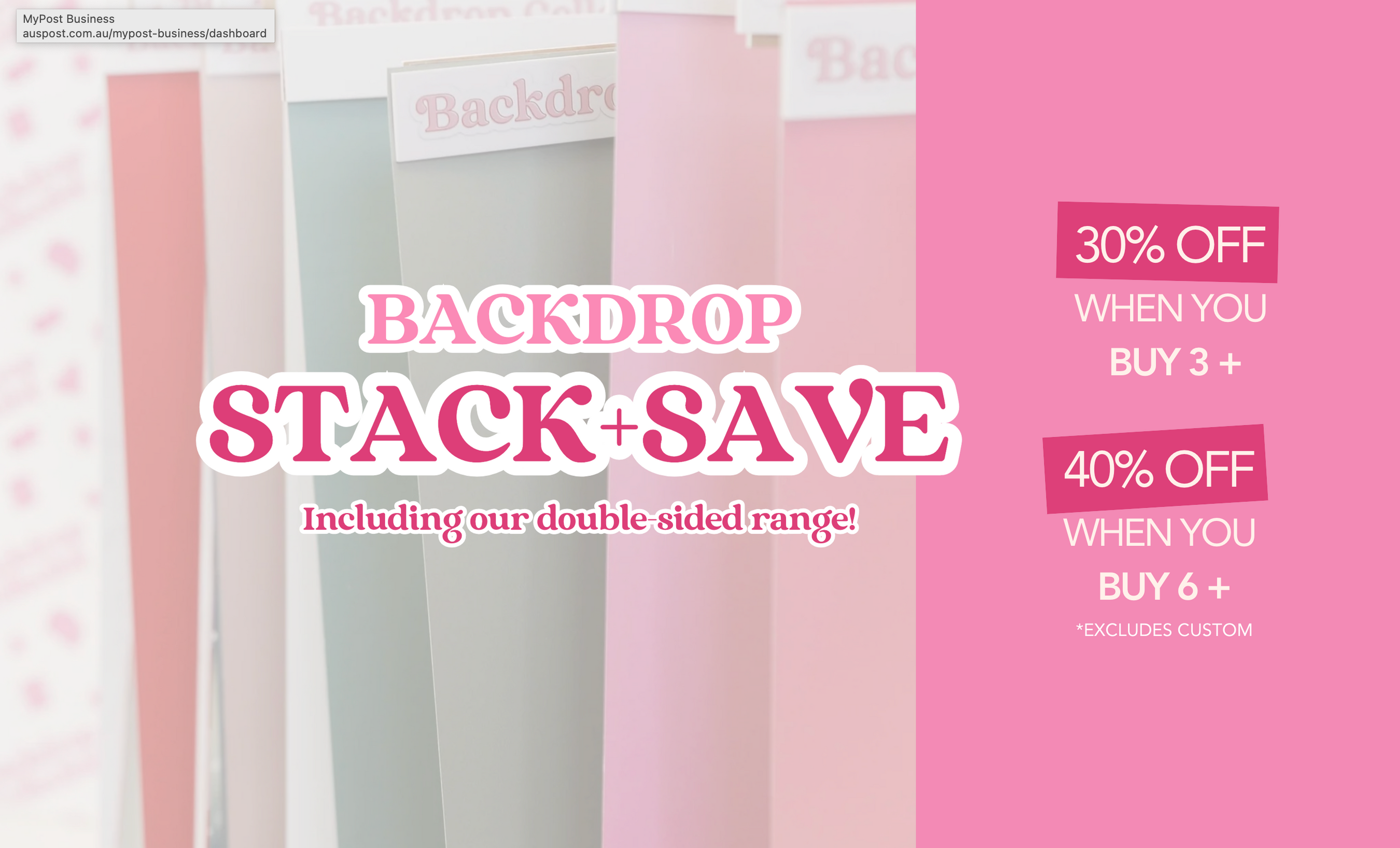 All Double Sided Backdrops | Backdrop Collective