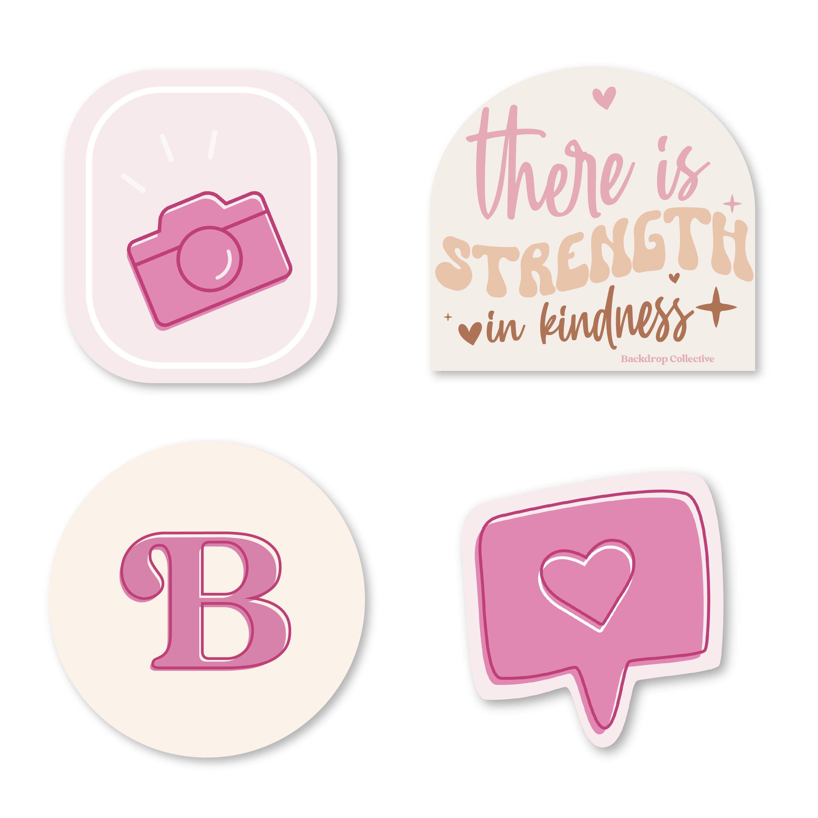 Custom Design Decal Packs | Reusable Vinyl Decals – Backdrop Collective