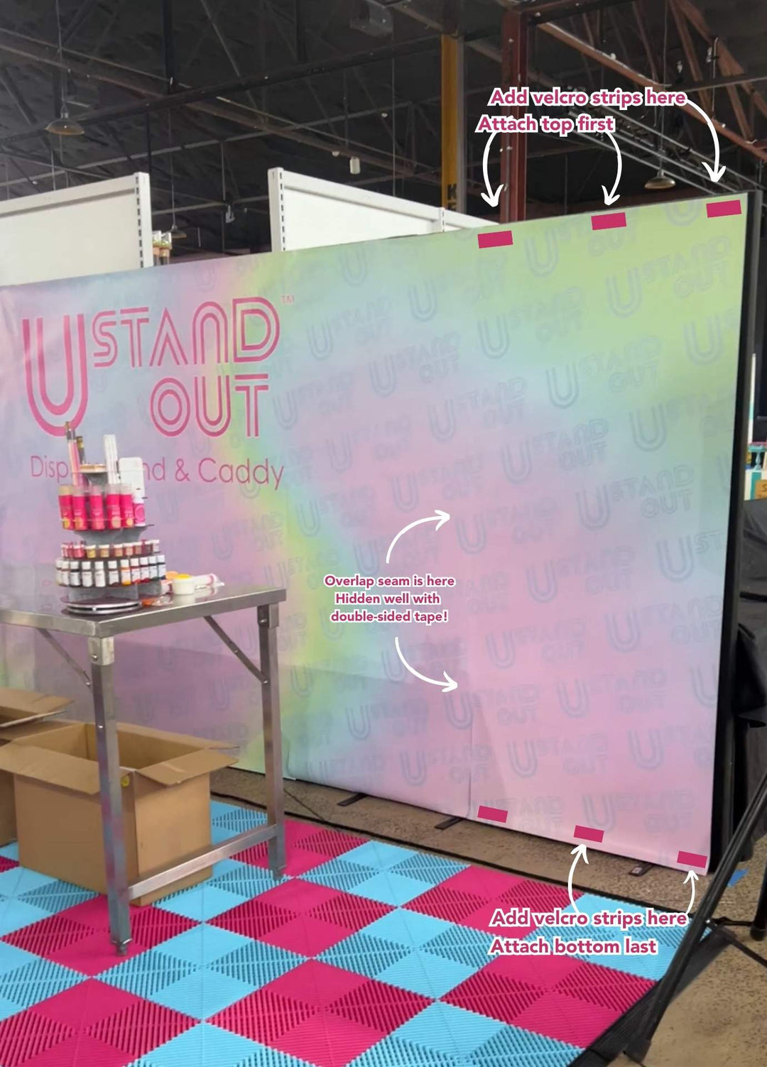 Trade Show Instructions – Backdrop Collective